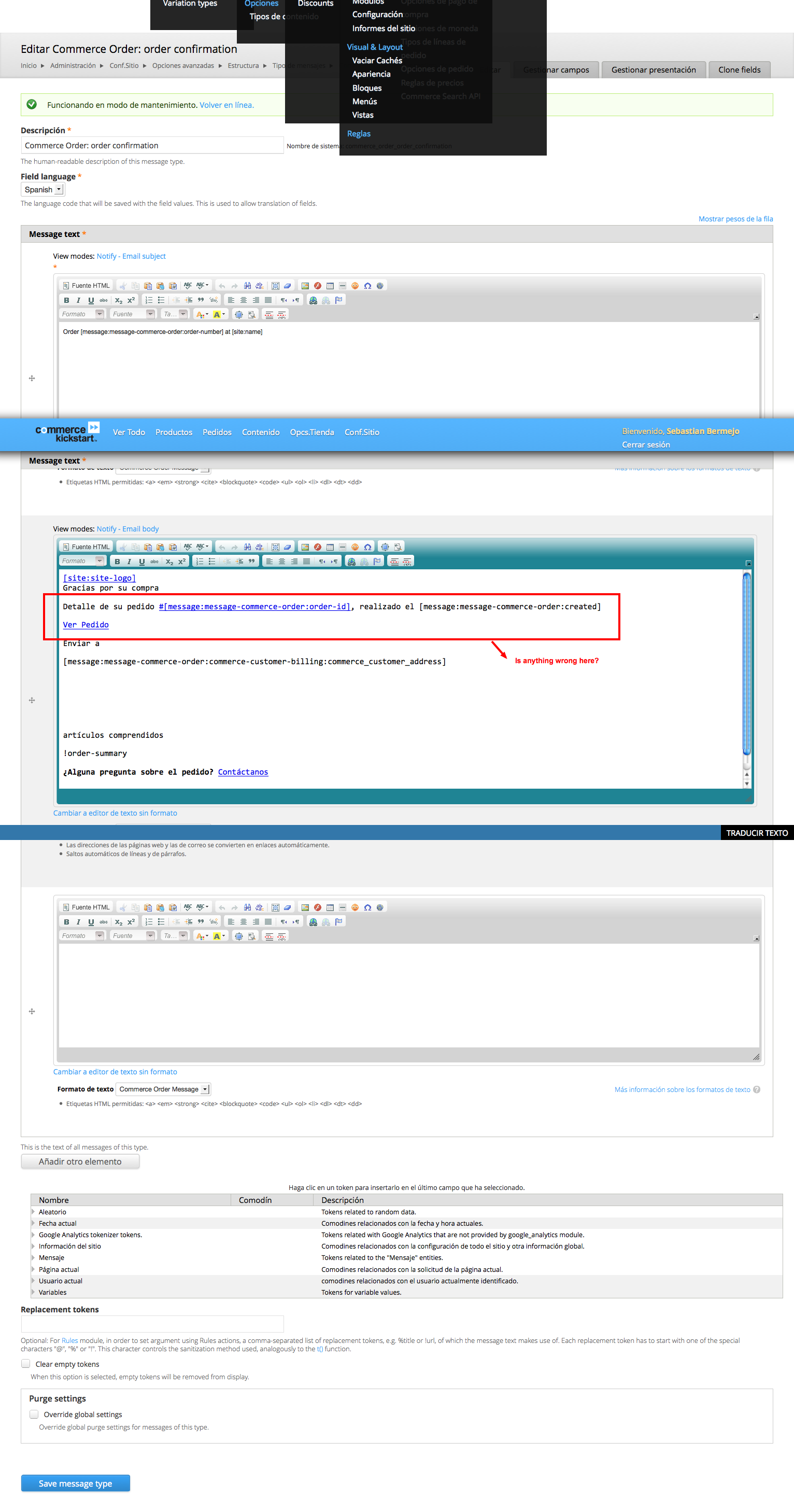 order e-mail notifications do not works properly [#2073301] | Drupal.org